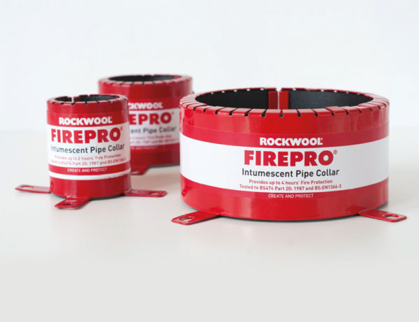 Rockwool Firepro 2 hr stop Pipe Collar - Fire Stop Supplies